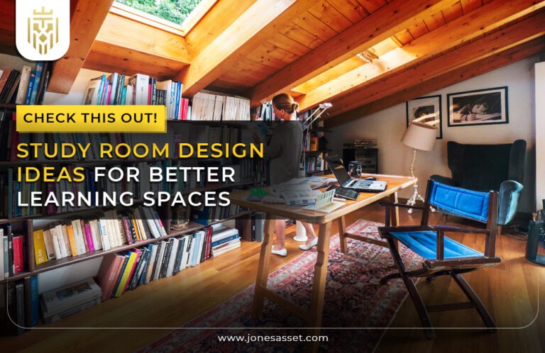 Study Room Design Ideas for Better Learning Spaces - Jones Asset